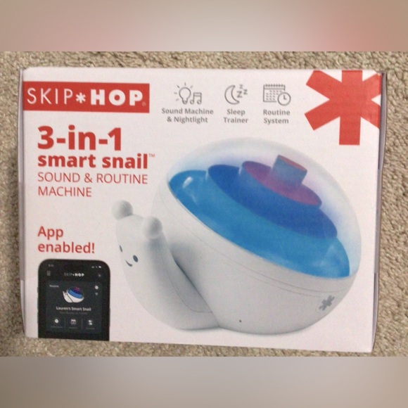 Skip Hop | Toys | Skip Hop 3 In Smart Snail Sound Machine Nightlight ...